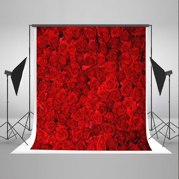 GreenDecor 5x7ft Wedding Studio Background Photography Flower Backdrops ...