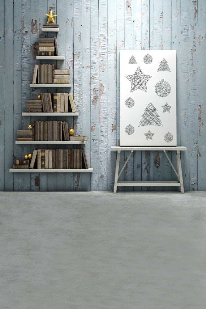 GreenDecor 5x7ft Wood Backdrop Interior Photography Background ...