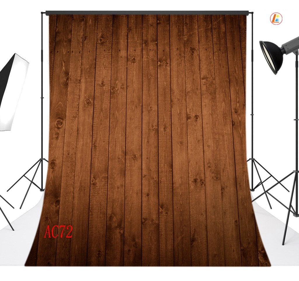 GreenDecor 5x7ft Wood Floor Indoor Studio Photography Background ...