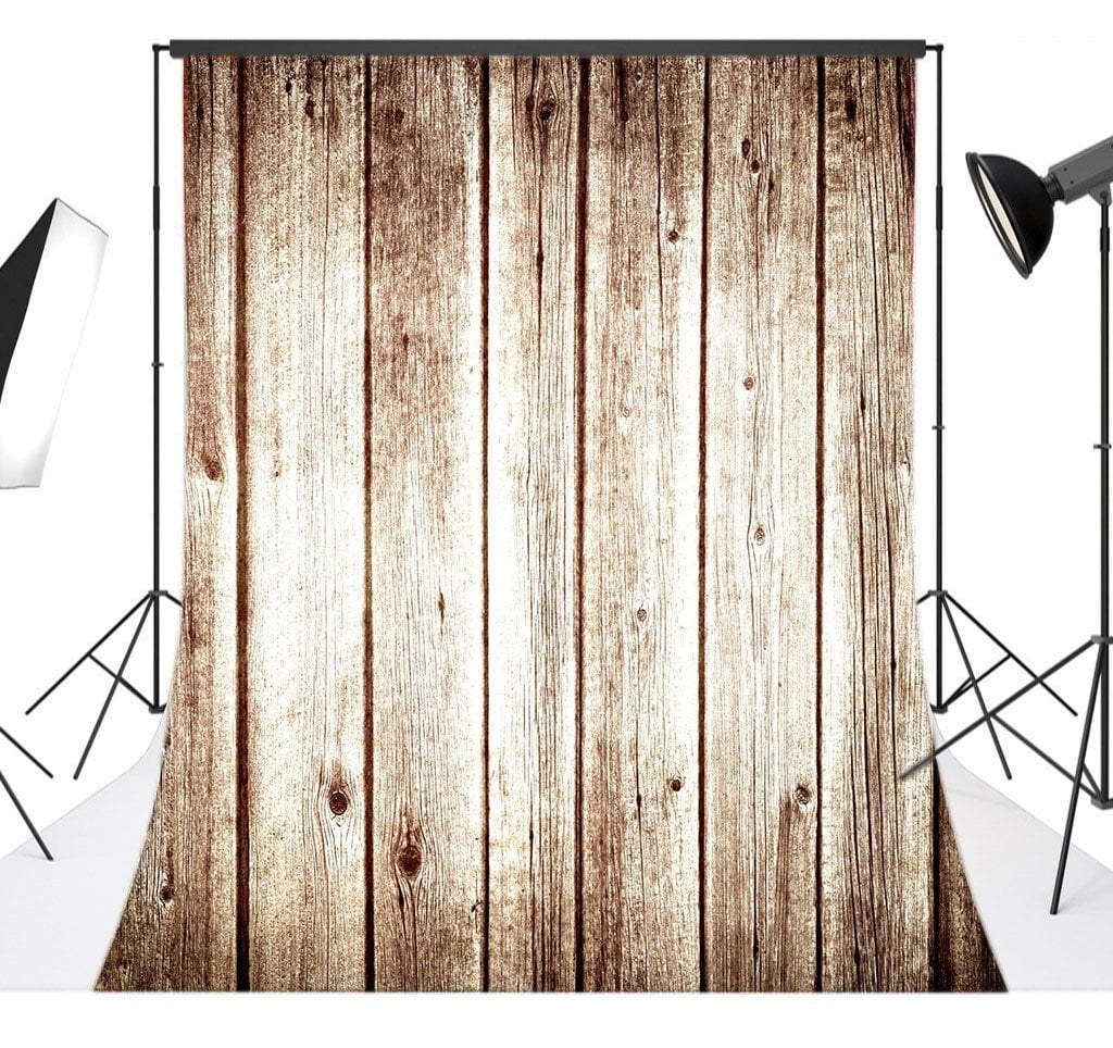 GreenDecor 5x7ft Wooden floor photography Backdrop Background studio ...