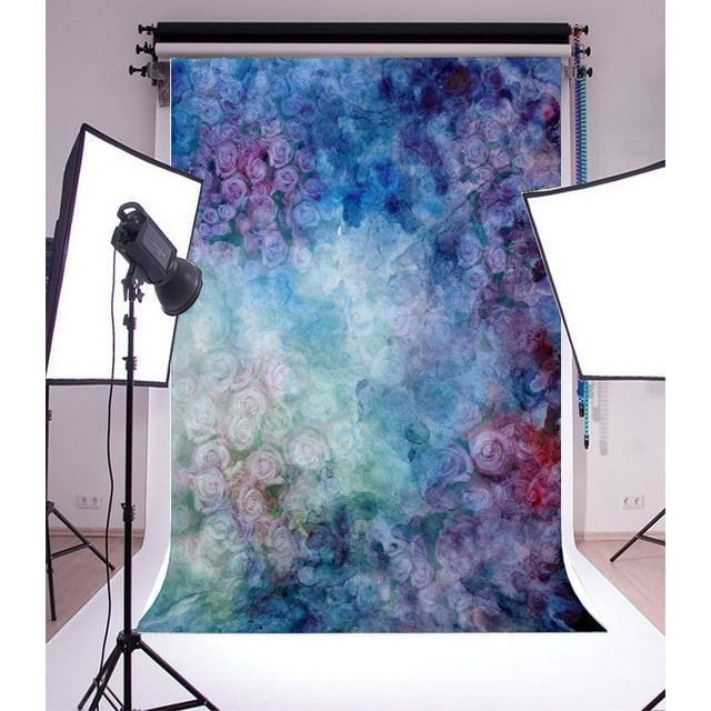 GreenDecor 5x7ft ography Background Dreamy Rose Flowers Romantic Scene ...