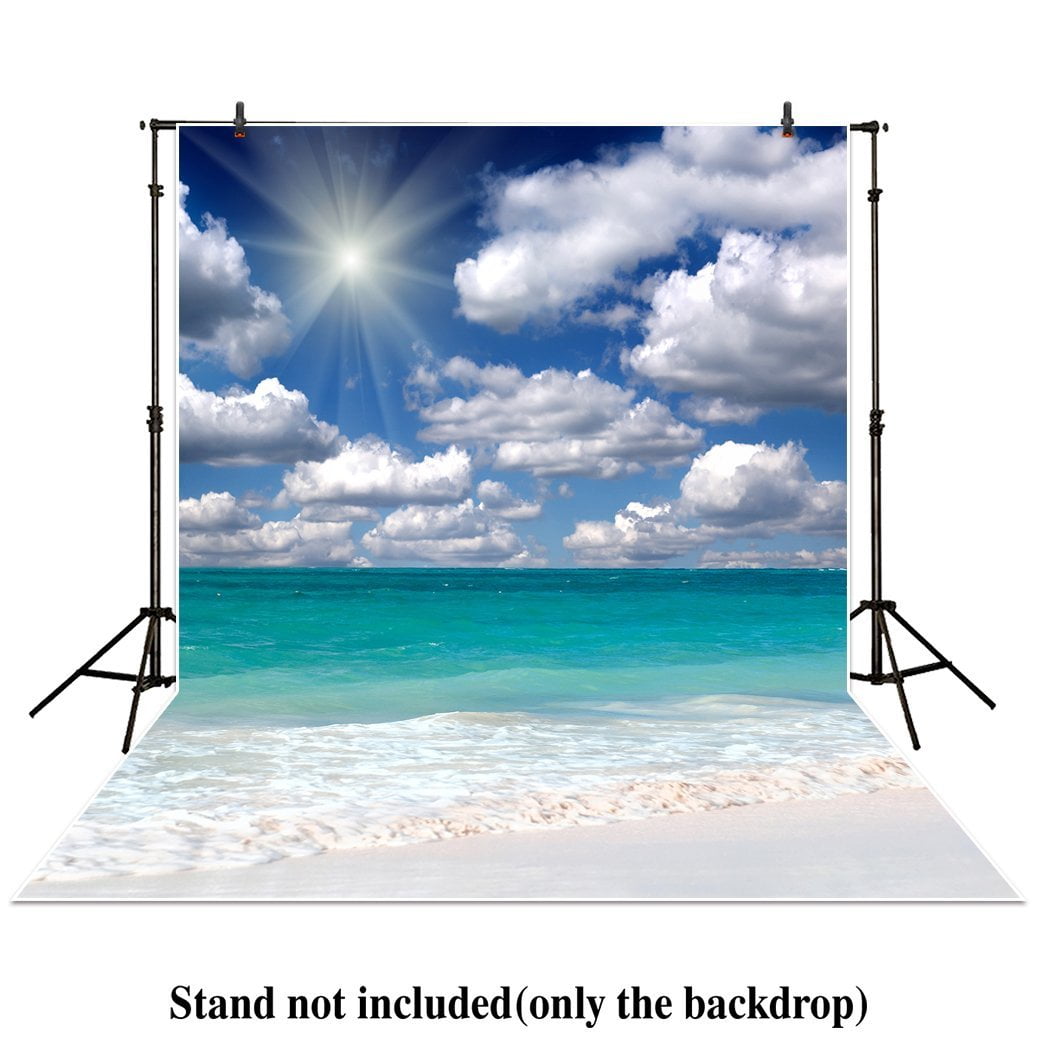 GreenDecor 5x7ft photography backdrops Tropical Natural Scenery Summer ...