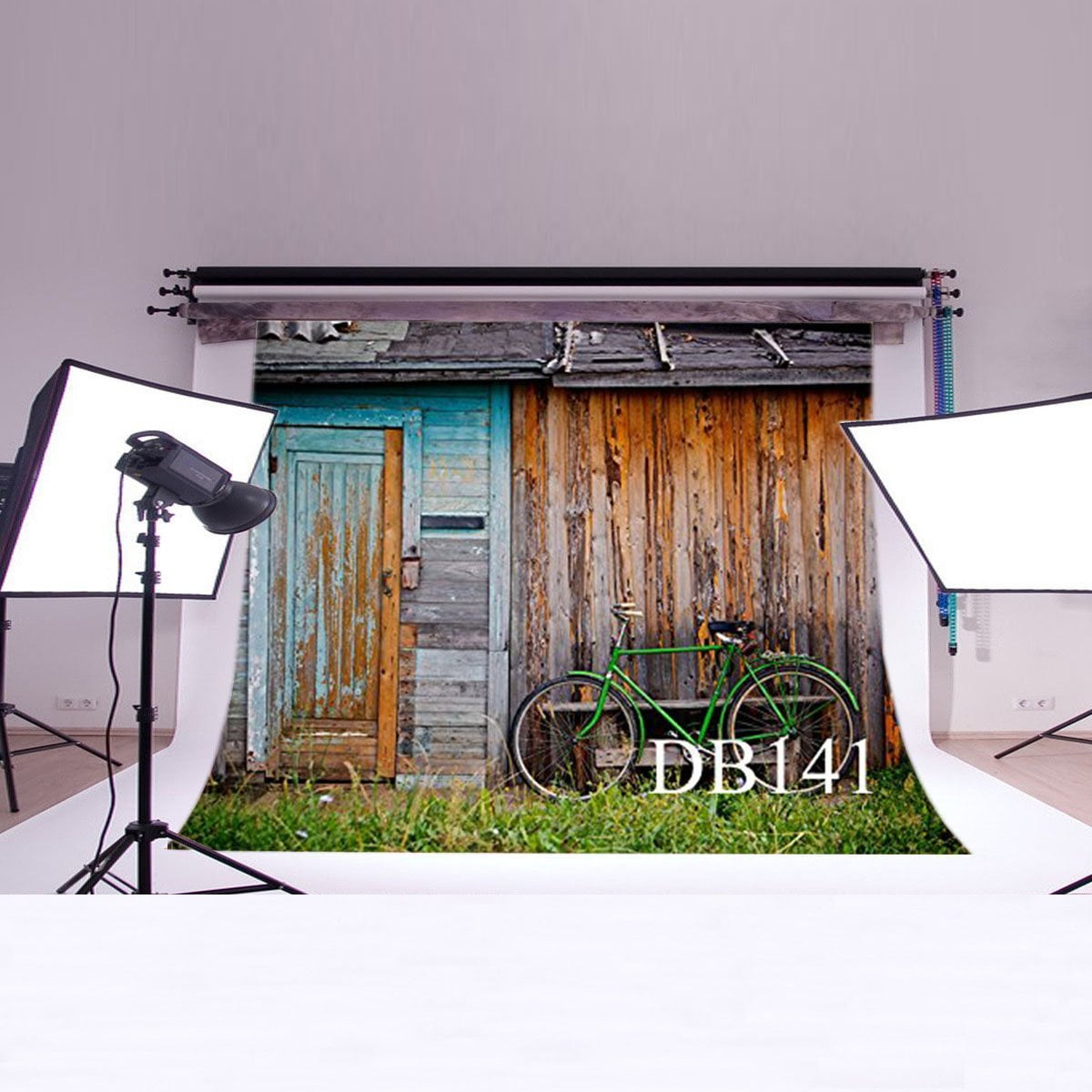 GreenDecor 7x5ft Bicycle Photo Backdrops Studio Background Studio Props ...