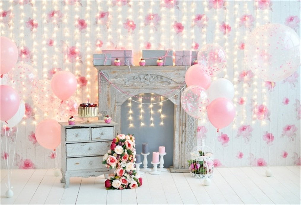 GreenDecor 7x5ft Birthday Backdrops Party Decorative Photo Shoot ...