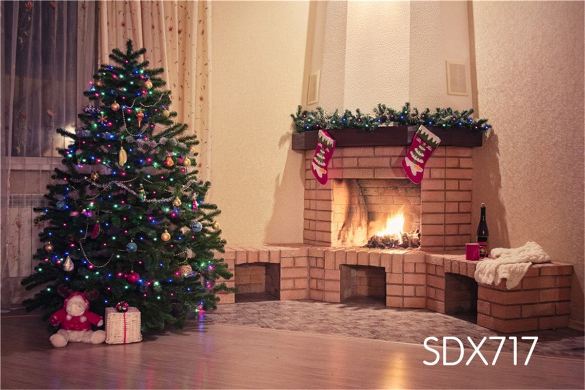 GreenDecor 7x5ft Christmas Trees and Snowman Christmas Photography ...