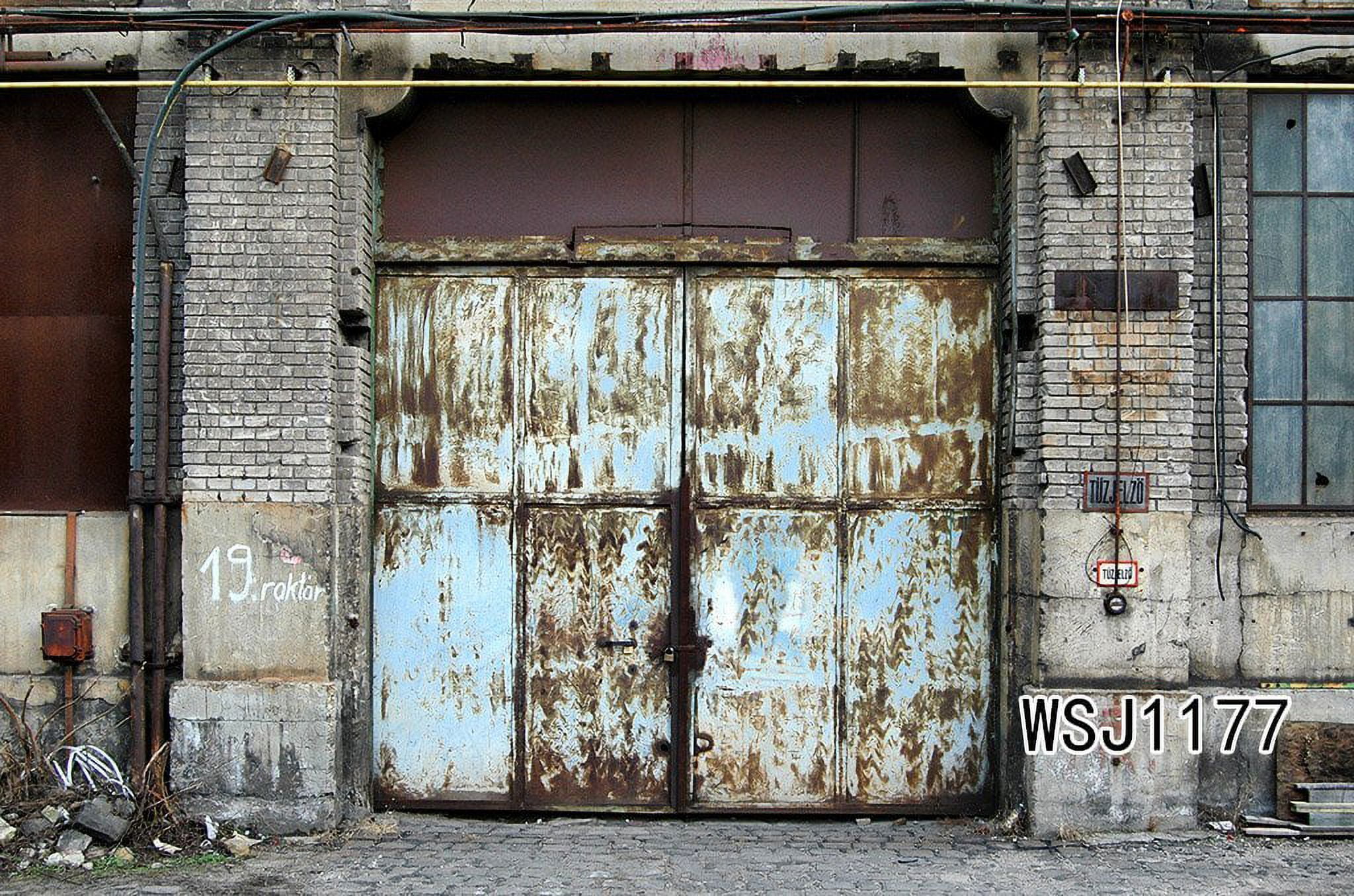 GreenDecor 7x5ft Deserted Factory on Halloween Photography Backdrop ...