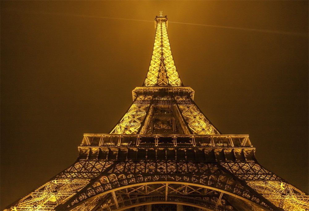 GreenDecor 7x5ft Eiffel Tower Nightscape Photography Paris Trip ...