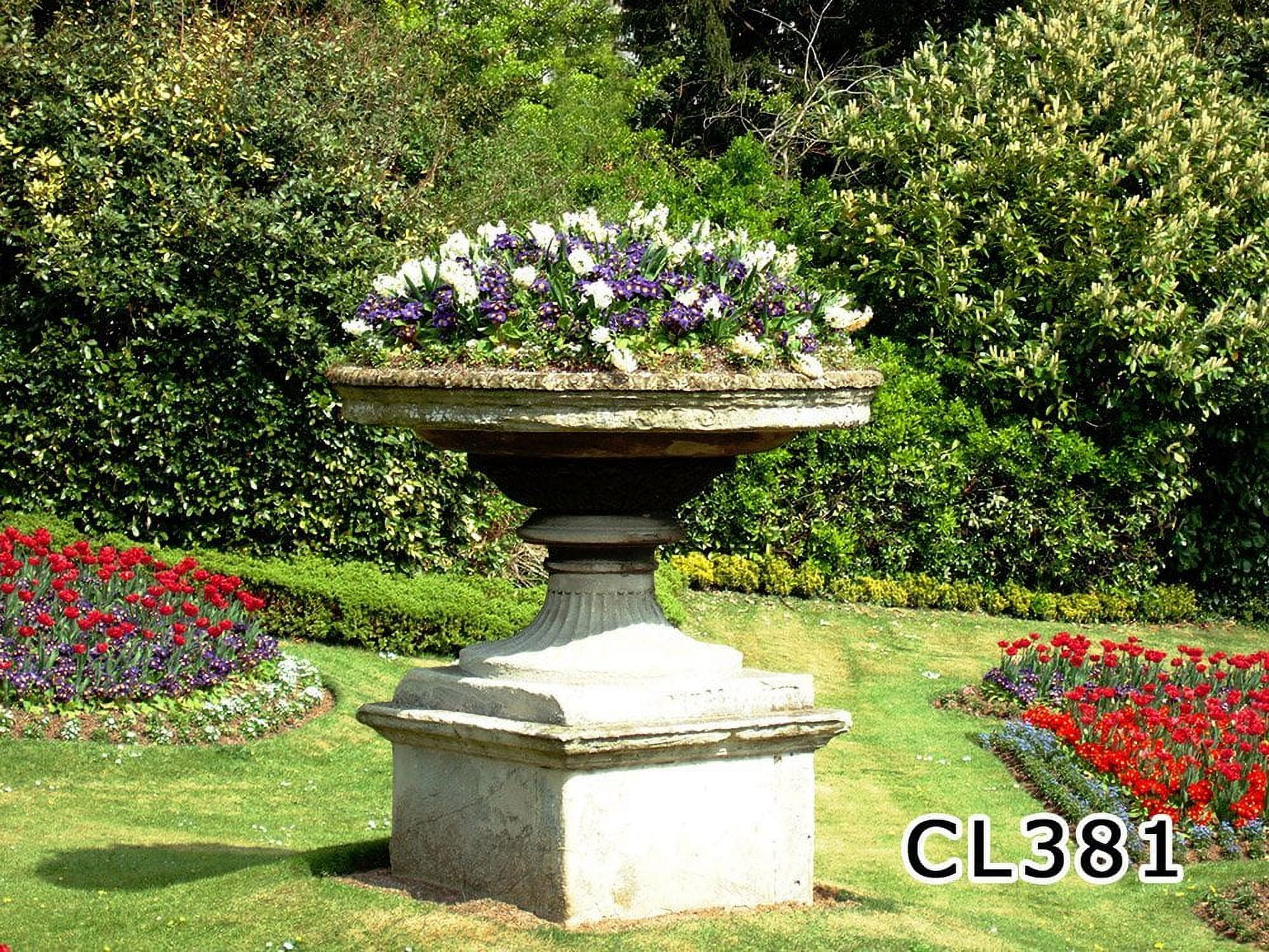 GreenDecor 7x5ft Flower Garden photography Backdrop Background studio ...