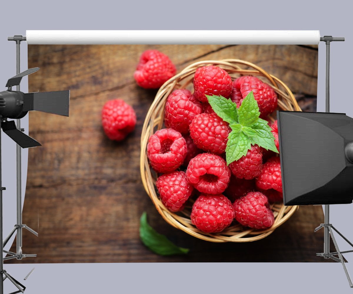 GreenDecor 7x5ft Fruit Digital Printed Photography Backdrop Prop Photo ...