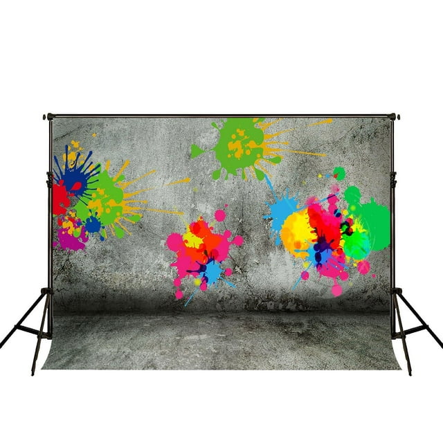 GreenDecor 7x5ft Graffiti Wall Backdrop for Photographers Children ...