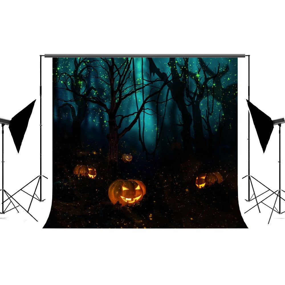 GreenDecor 7x5ft Halloween Photography Backdrop Halloween Photo ...