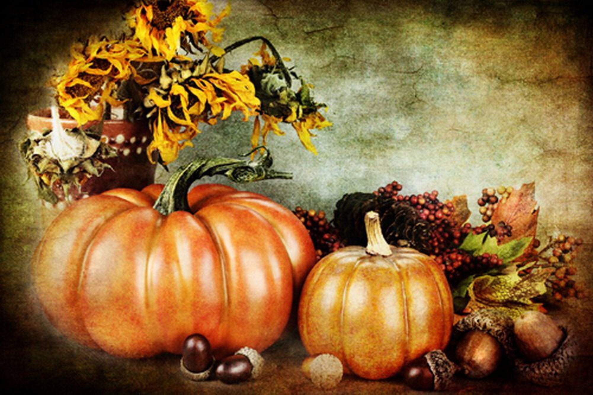 GreenDecor 7x5ft Halloween Theme Autumn Still Life Photography ...