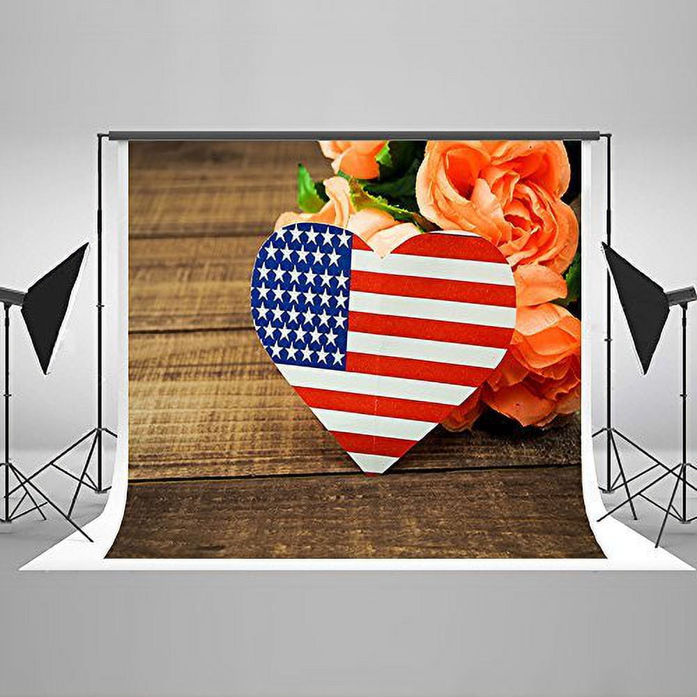 GreenDecor 7x5ft Independence Day Digital Photography Backdrops ...