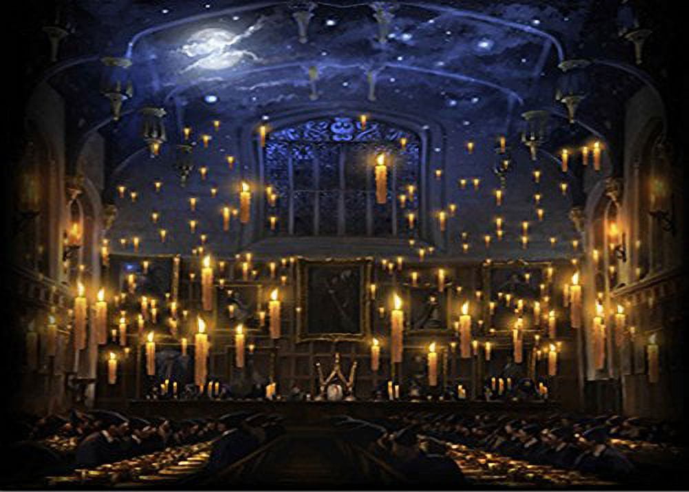 GreenDecor 7x5ft Magic School Candles light Church Lunch Hall ...