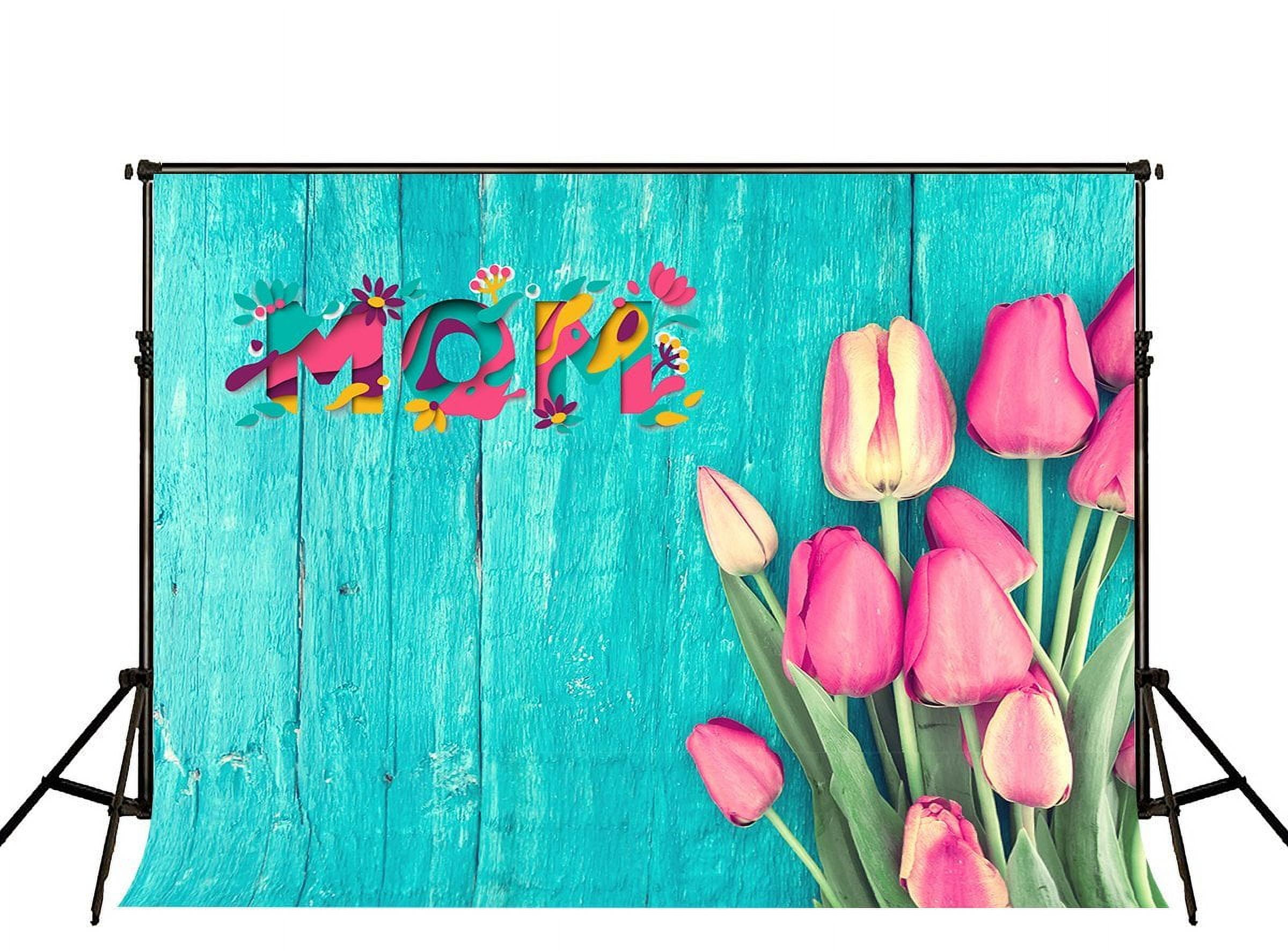 GreenDecor 7x5ft Mother's day theme Photography Backdrops Background ...