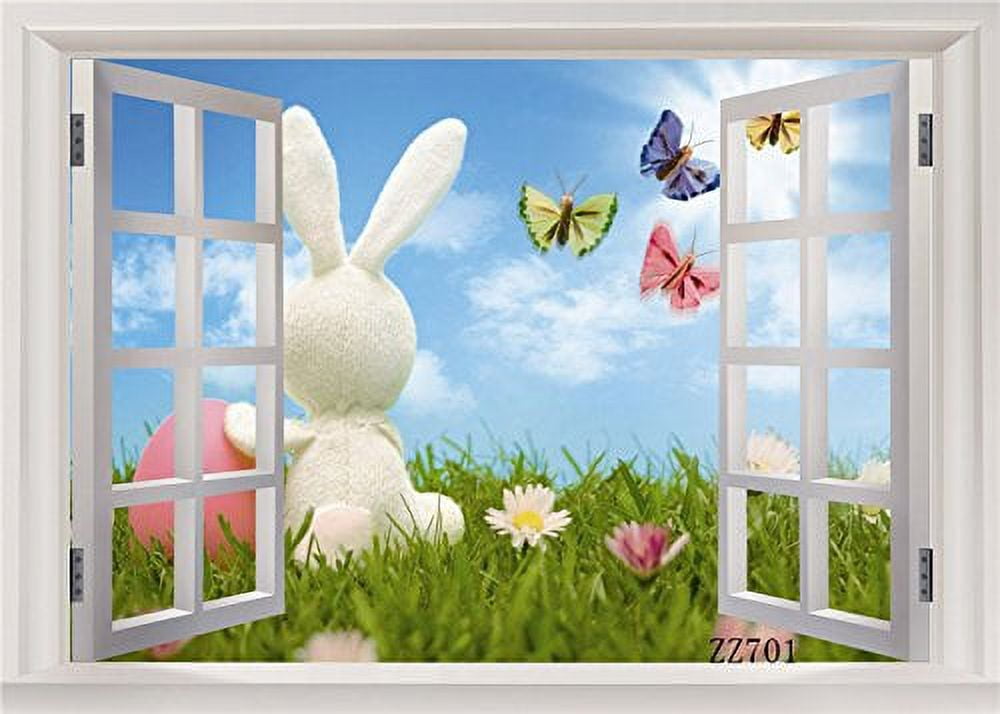 GreenDecor 7x5ft Out of the Window Scenery Photography Backdrop Studio ...