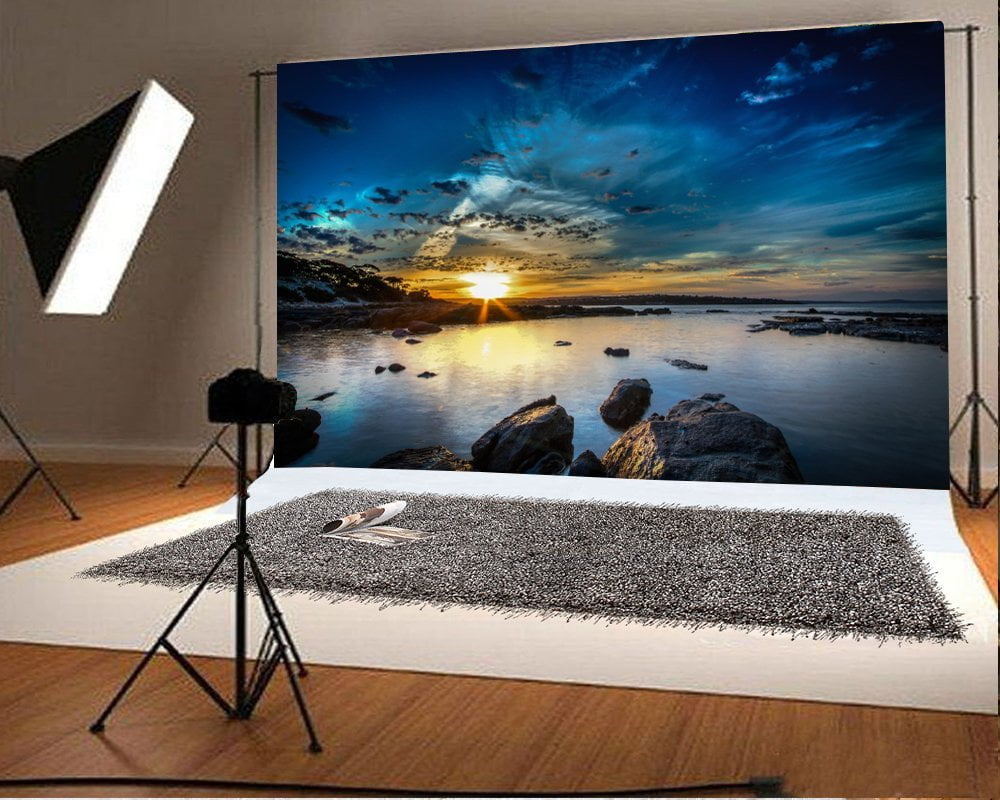 GreenDecor 7x5ft Photography Backdrop Beautiful Natural Scenery Forest ...