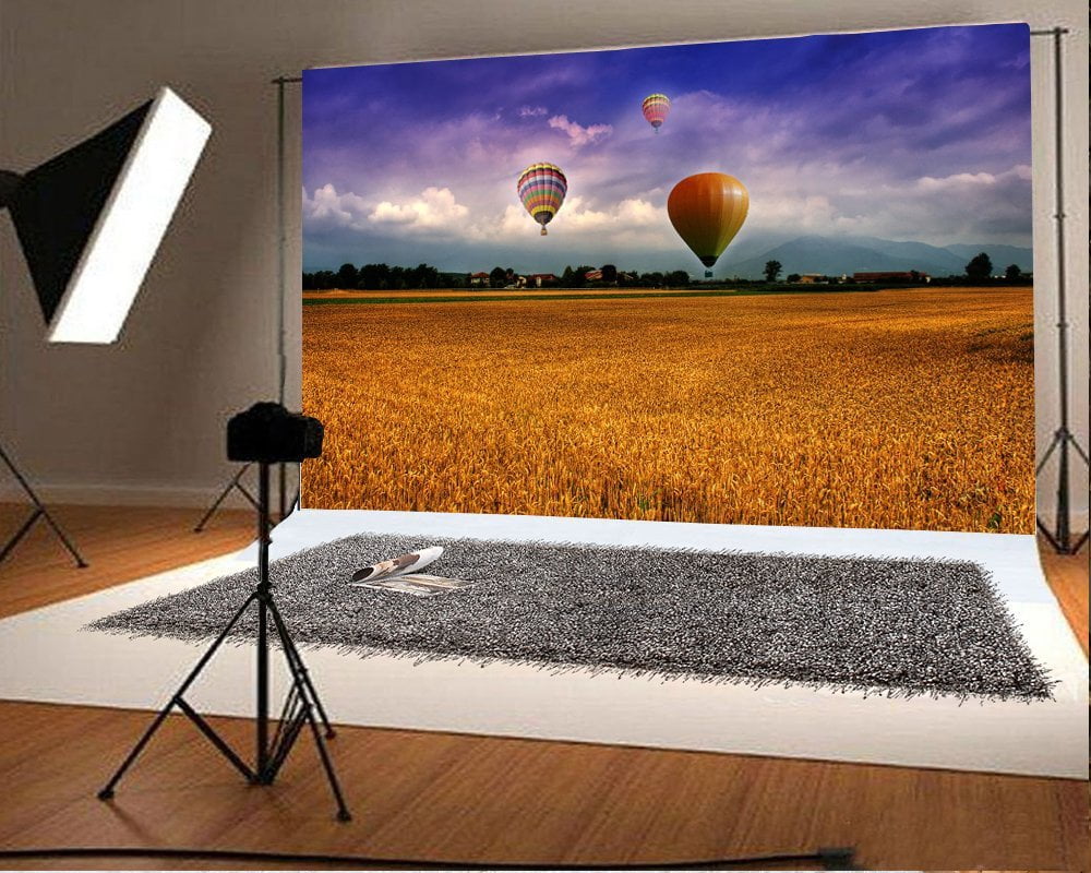 GreenDecor 7x5ft Photography Backdrop Beautiful Natural Scenery Forest ...