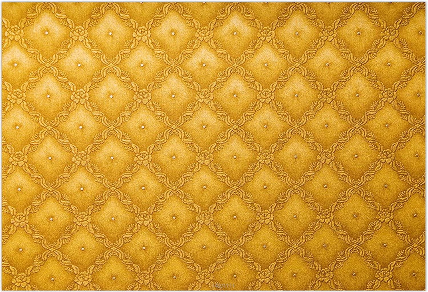 GreenDecor 7x5ft Photography Backdrop Golden Chic Retro Floral Pattern ...