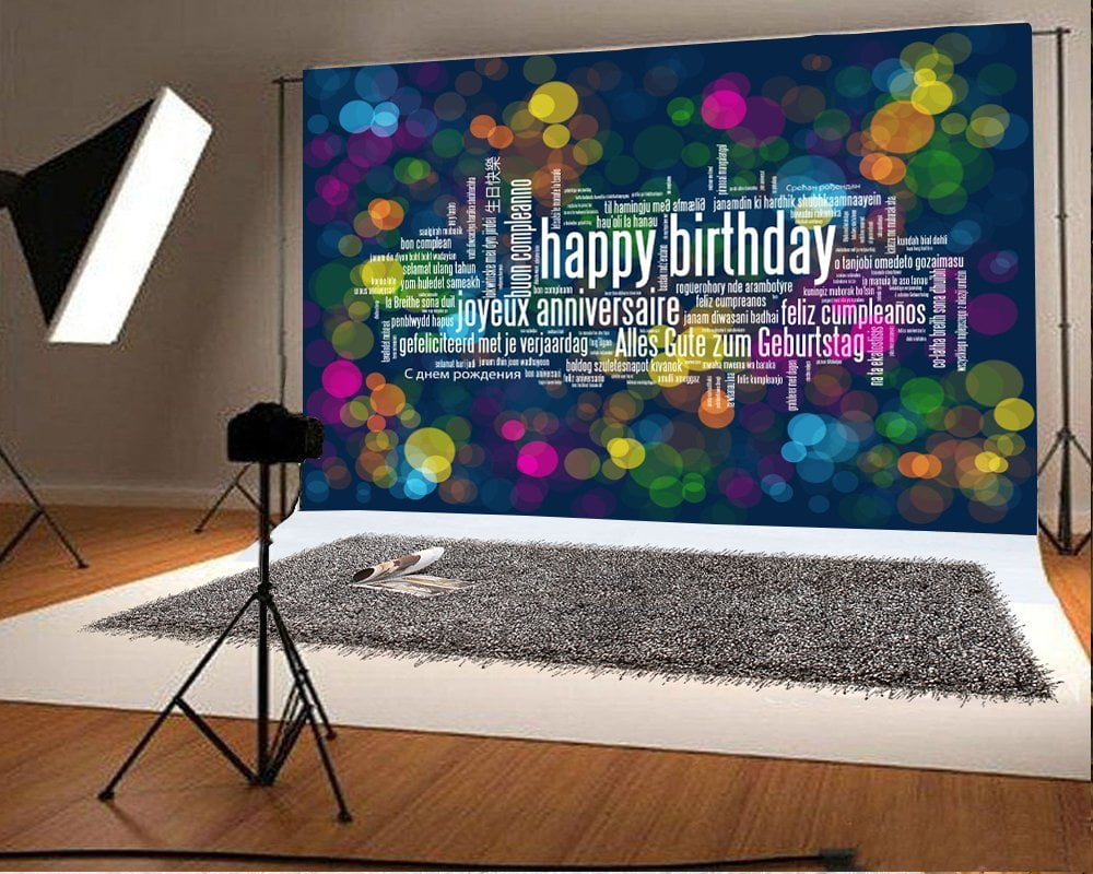 GreenDecor 7x5ft Photography Backdrops Celebrate Baby Kids Birthday ...