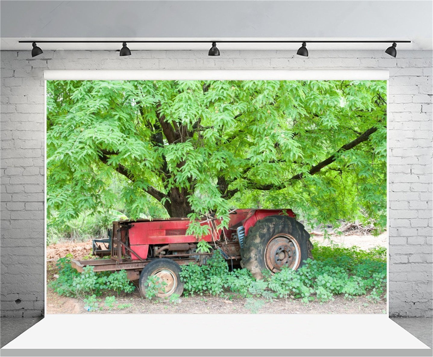 GreenDecor 7x5ft Rustic Backdrop Countryside Photography Background ...