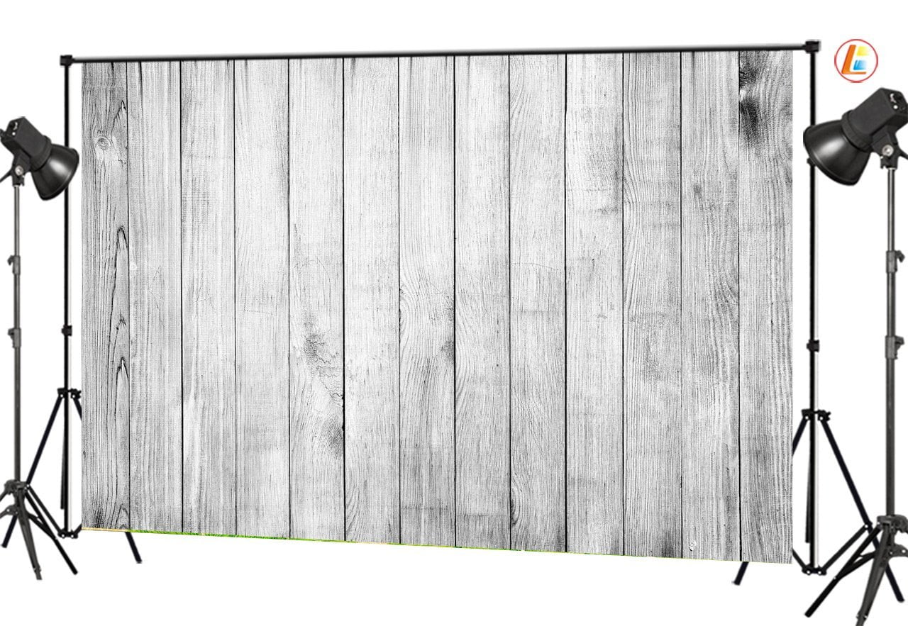 GreenDecor 7x5ft Rustic Barn Wood Floor Photography Backdrops Studio ...