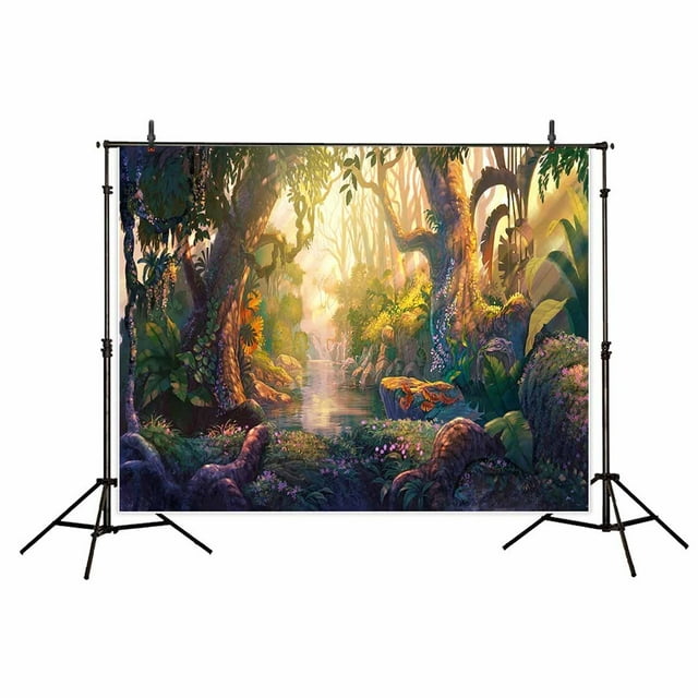GreenDecor 7x5ft Scenic Natural Photography Backdrops Sunset tropical ...