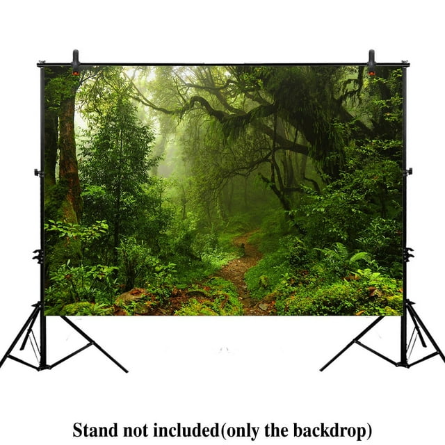 GreenDecor 7x5ft Subtropical rain forest Photography Background ...