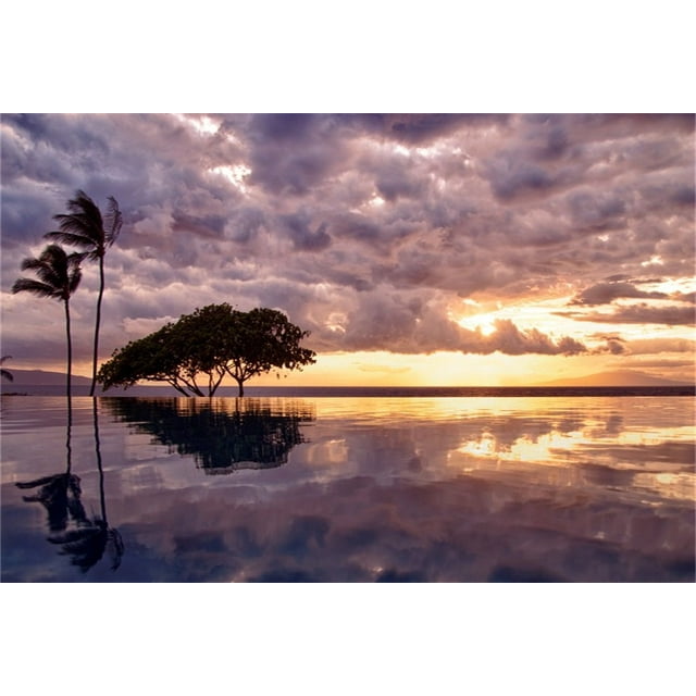 GreenDecor 7x5ft Sunset on Coast Backdrop For Photography Outdoor ...