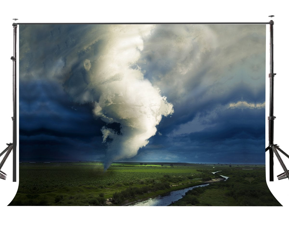 GreenDecor 7x5ft The Tornado Swept The Whole Earth Nature Studio ...