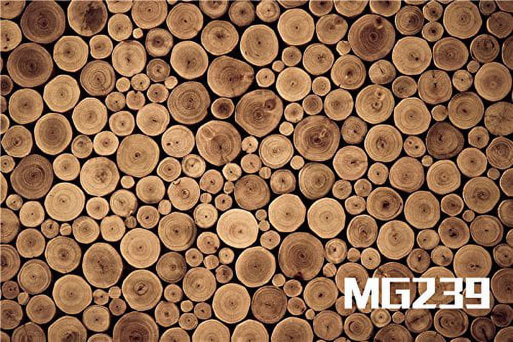 GreenDecor 7x5ft Wood Section photography Backdrop Background studio ...
