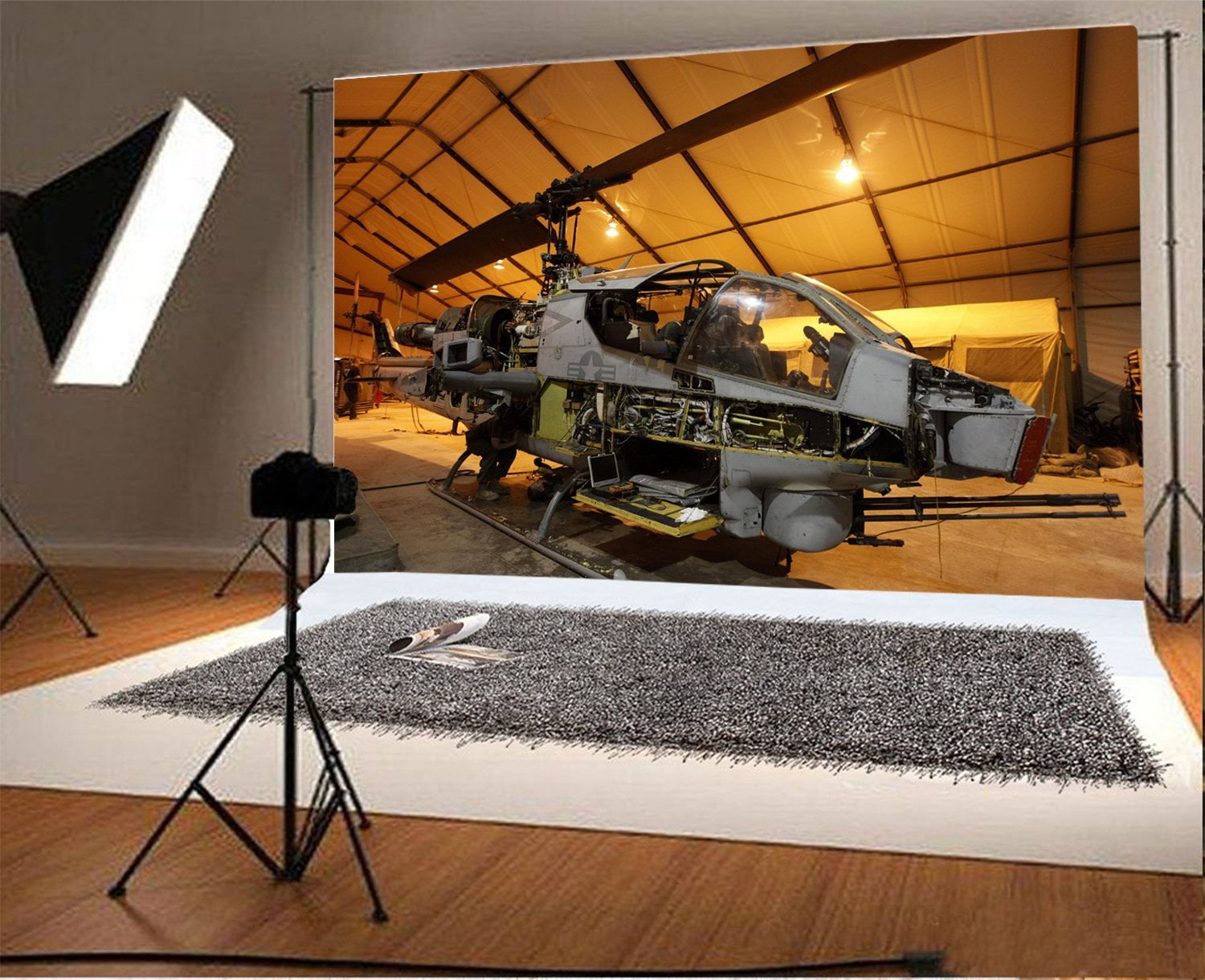 GreenDecor Aviation Backdrop 7x5ft Photography Background Airplane ...