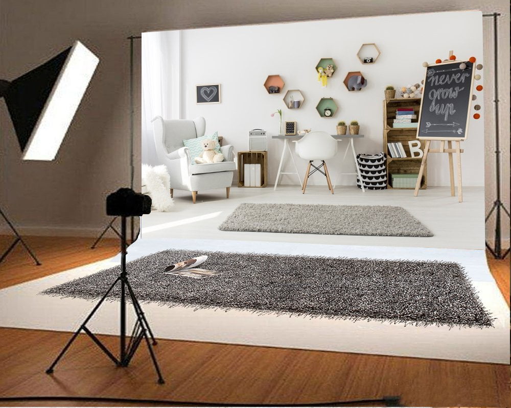 GreenDecor Baby Room Backdrop 7x5ft Photography Backdrop Interior ...