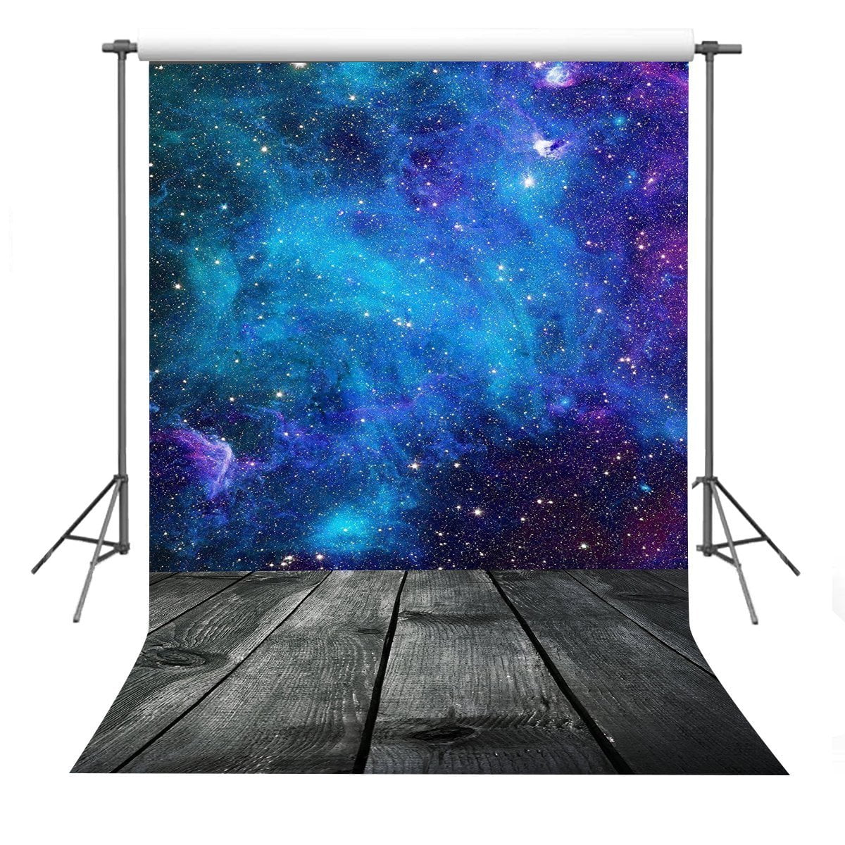 GreenDecor Background 5x7ft Fantasy Blue Starry Sky Photography ...