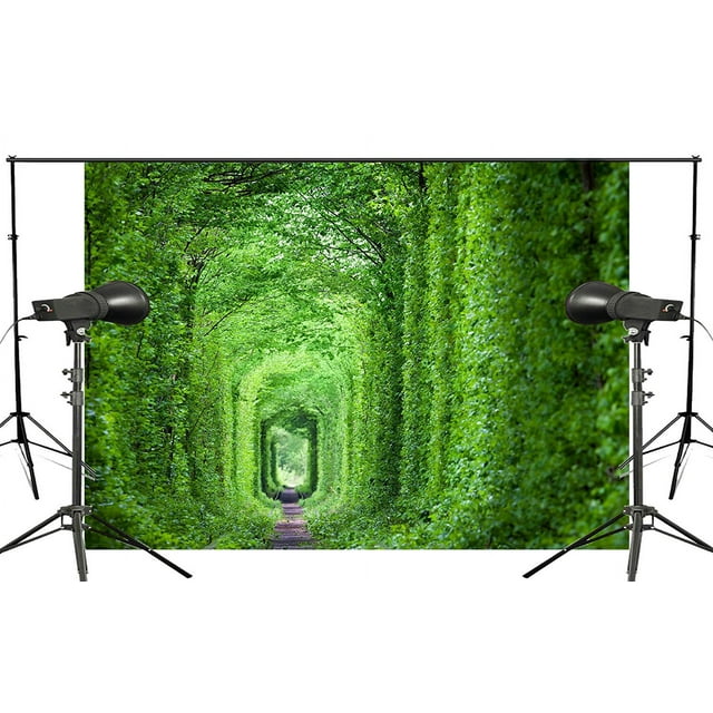 GreenDecor Beautiful Fairy Tale World Background Woods Train Lanes ...