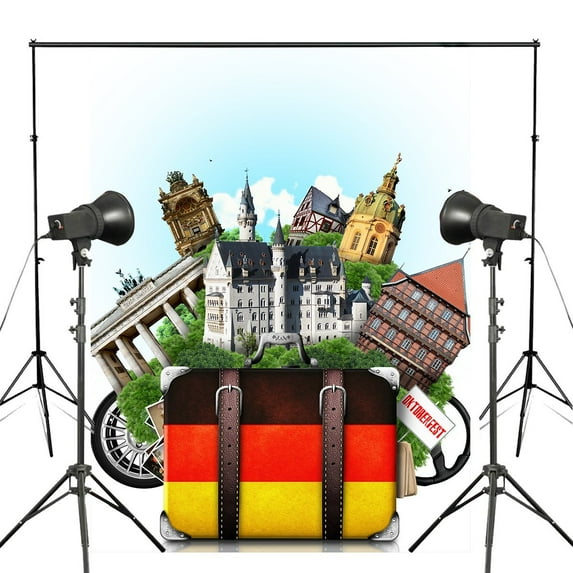 GreenDecor Creative Travel Design Background Various Countries ...