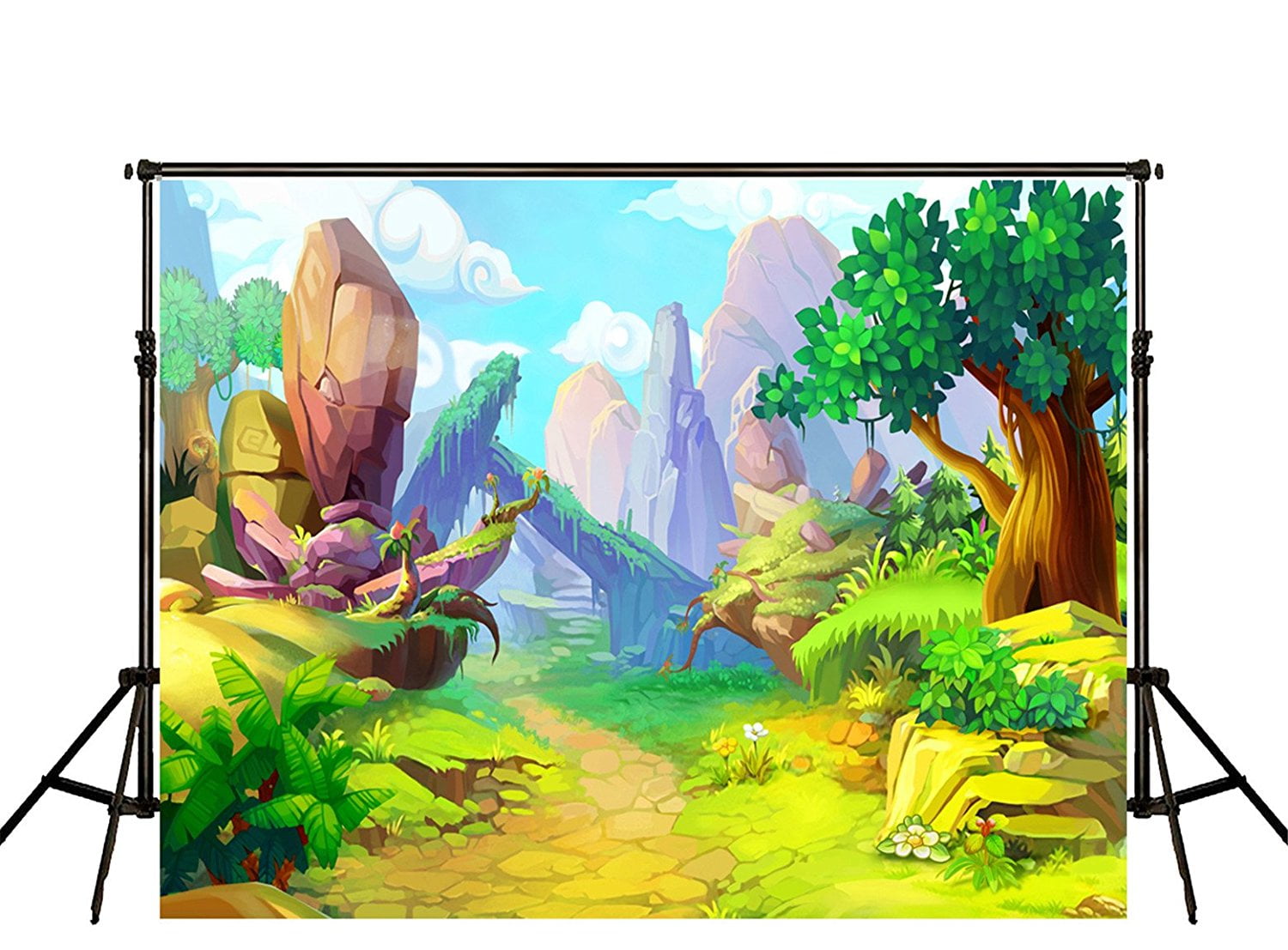 GreenDecor Fairytale Photography Backdrop 7x5ft Carton Forest ...