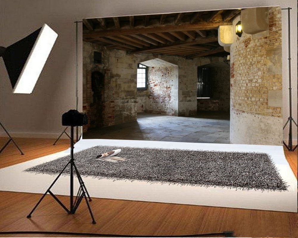 GreenDecor Interior Backdrop 7x5ft Photography Background Brick Wall ...