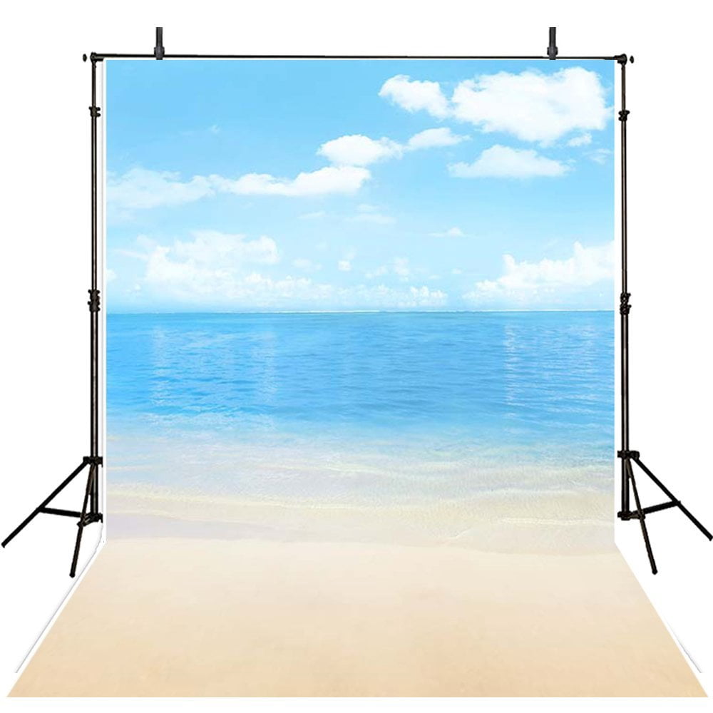 GreenDecor Kids Backdrops For Photography 5x7ft Photo Background Beach ...