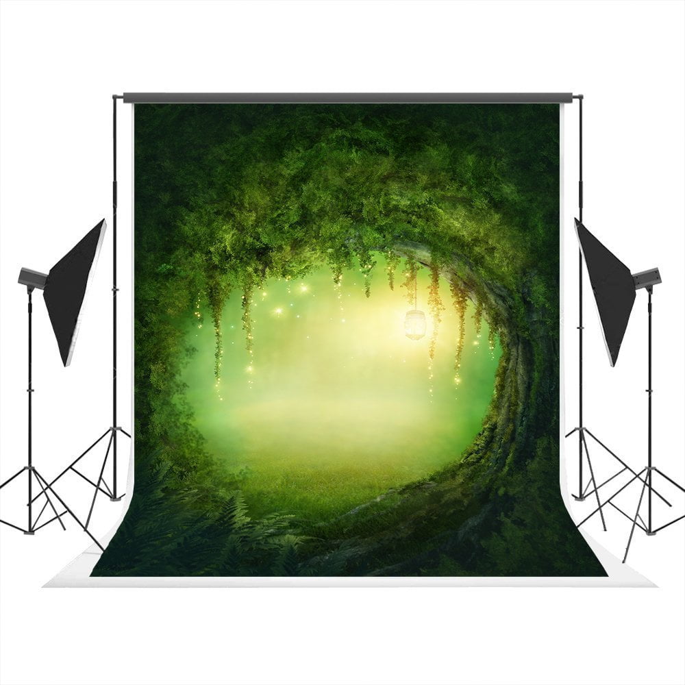 GreenDecor Natural Scenery Photography Backdrop 5x7ft Child Birthday ...