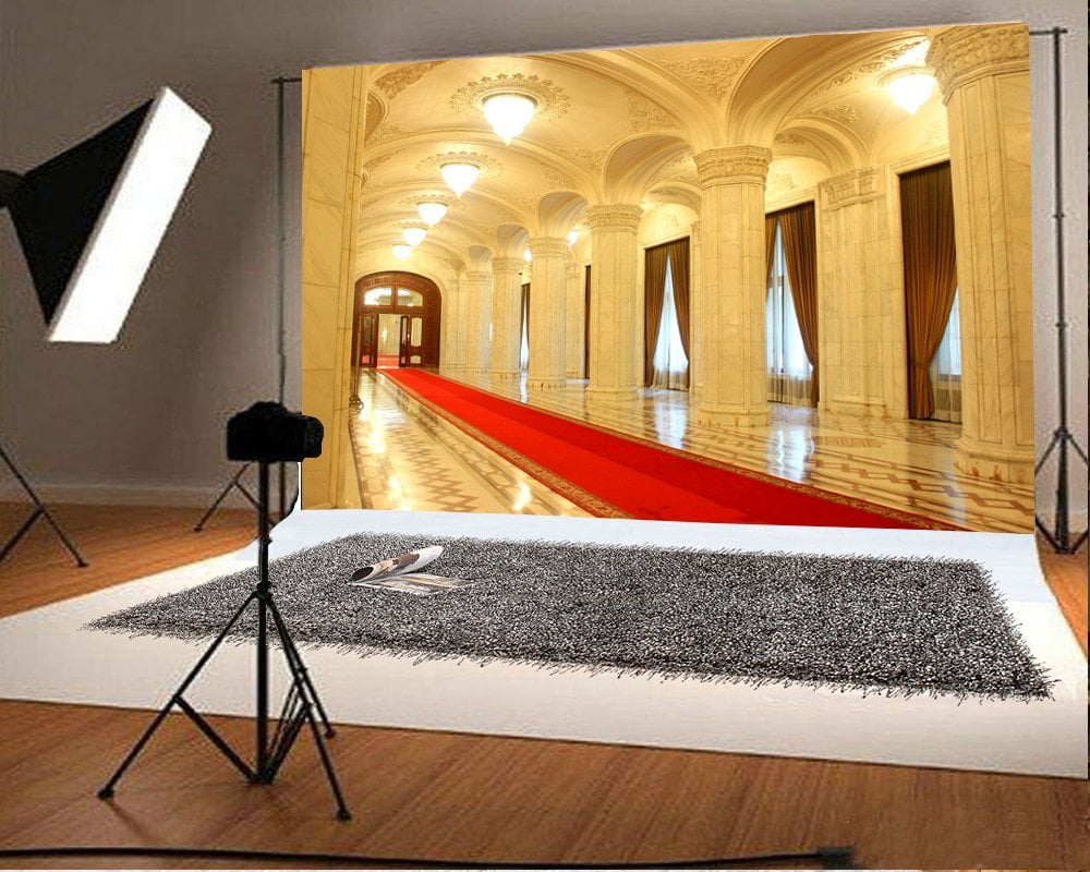 GreenDecor Parliament Palace Backdrop 7x5ft Photography Background Red ...