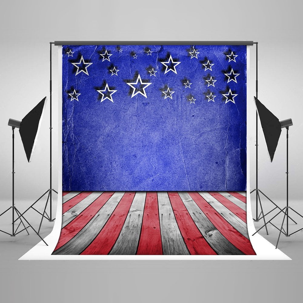GreenDecor Photography Backdrop 5x7ft Silver Stars Photography ...