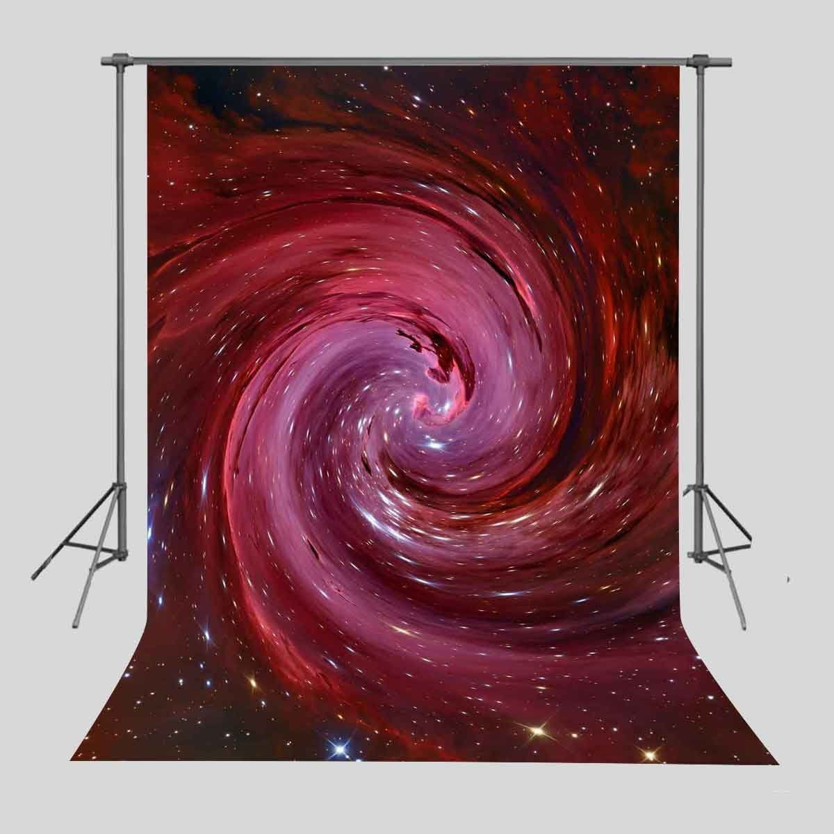 GreenDecor Photography Background 5x7ft Galaxy Theme Worm Hole Backdrop ...
