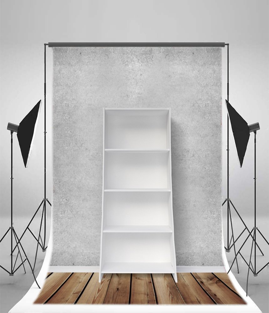 GreenDecor Photography Grunge Wall Backdrop 5x7ft Empty Cabinet Wooden ...
