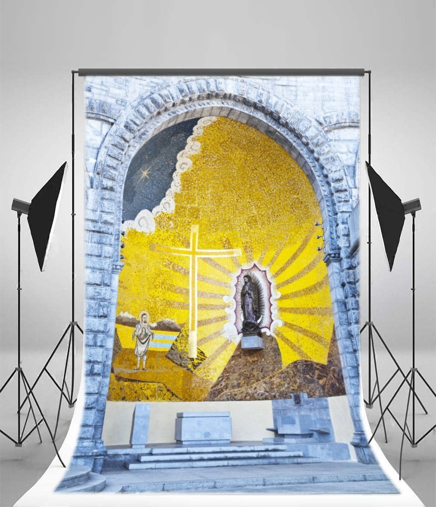 GreenDecor Religion Backdrop 5x7ft Photography Backdrop Jesus Christ ...