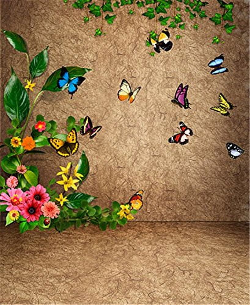GreenDecor Solid Brown Backdrops for Newborn Butterflies Across the ...