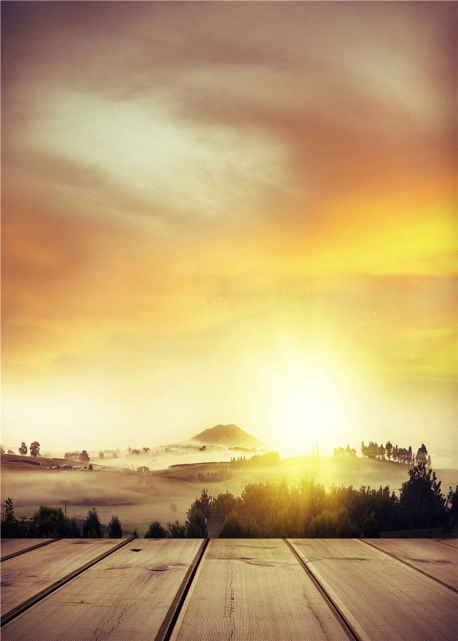 GreenDecor Sunrise Photography Backdrops Photo Studio Props Baby ...