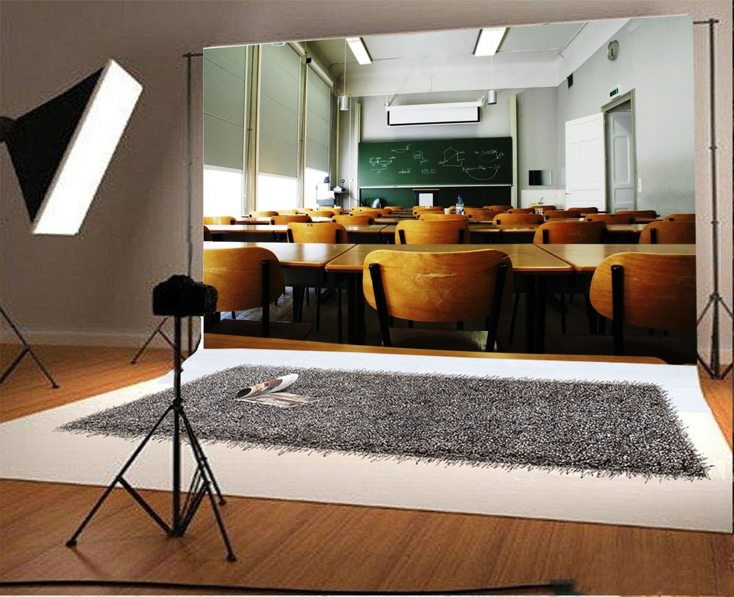 GreenDecor The Classroom Backdrop 7x5ft Photography Background ...