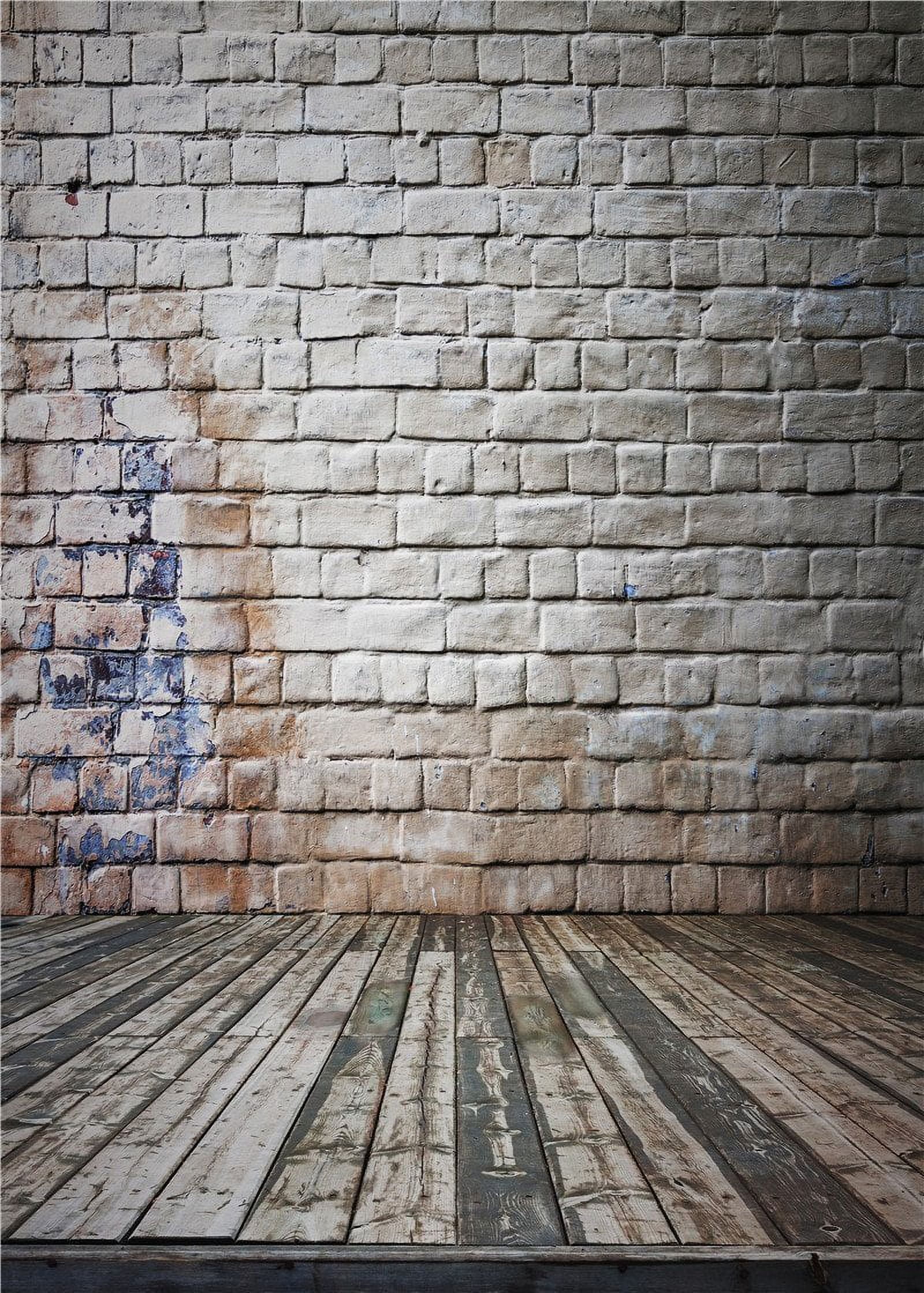 GreenDecor Wooden Floor Photography Backdrops Photo Studio Props Brick ...