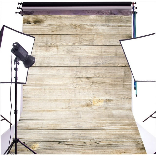 GreenDecor Wooden theme 5X7ft Indoor Studio Photography Background ...